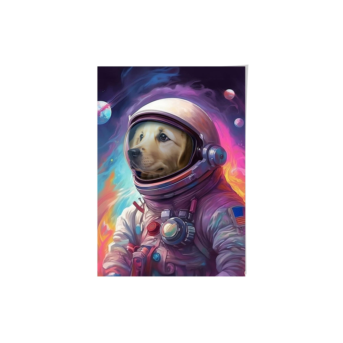 Galactic Pet | Custom Renaissance Pet Poster | Crown And Paw – Crown & Paw